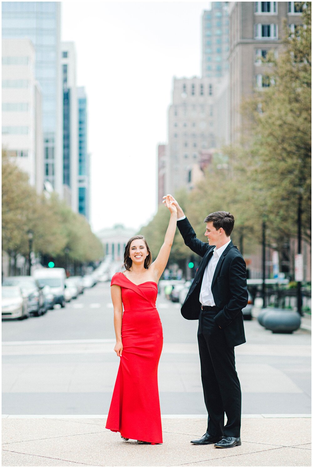 DOWNTOWN RALEIGH, NC ENGAGEMENT PHOTOS| MALLORY AND ASHTON