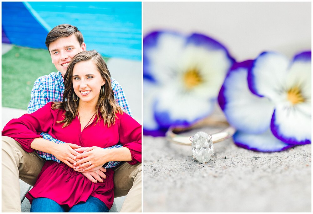 DOWNTOWN RALEIGH, NC ENGAGEMENT PHOTOS| MALLORY AND ASHTON