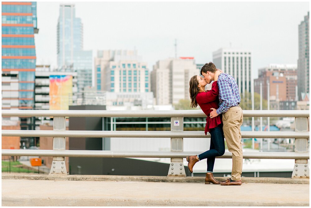 DOWNTOWN RALEIGH, NC ENGAGEMENT PHOTOS| MALLORY AND ASHTON
