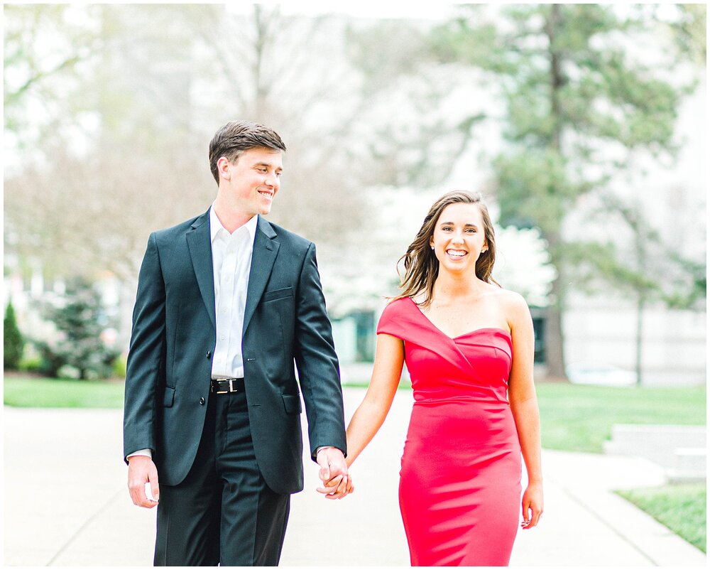DOWNTOWN RALEIGH, NC ENGAGEMENT PHOTOS| MALLORY AND ASHTON