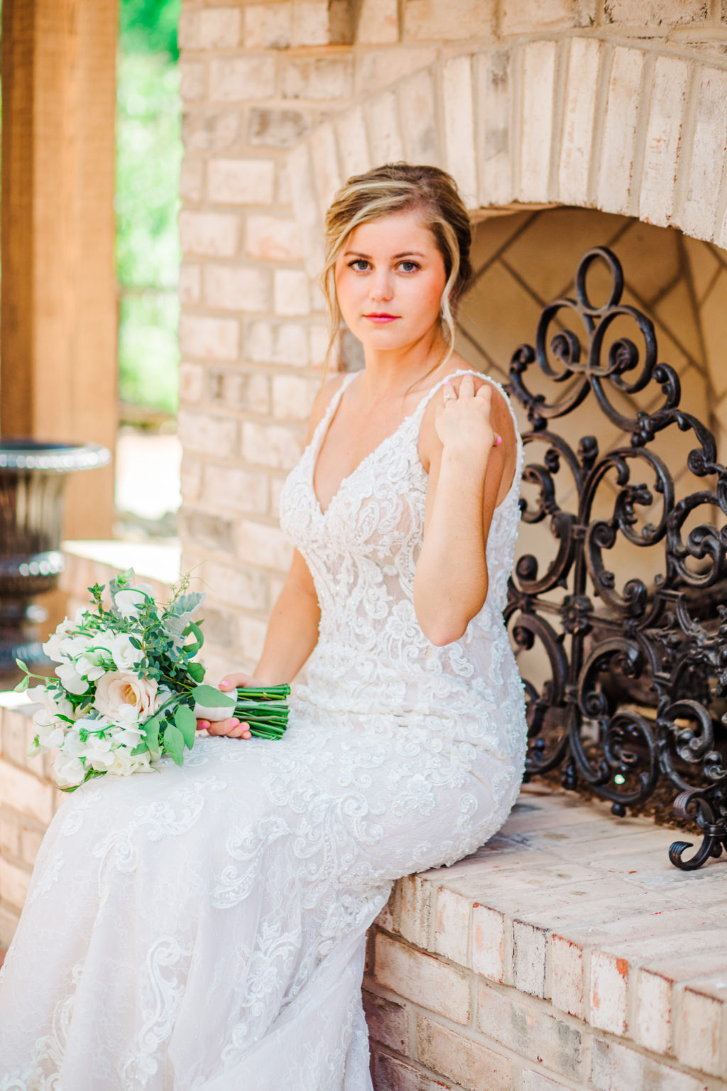 Highgrove Estate Fuquay-Varina, NC Bridal Portraits| Devan